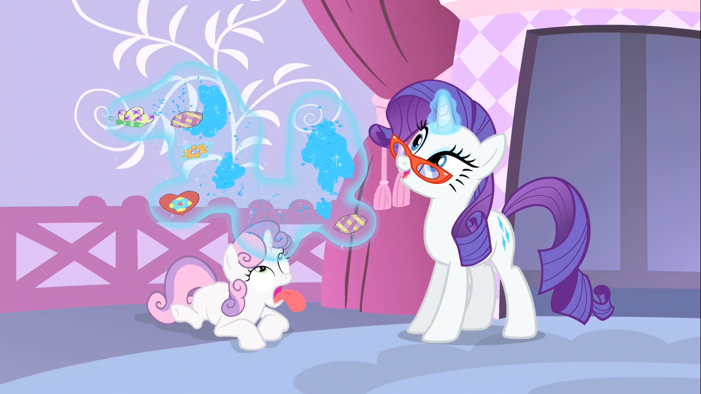 My Little Pony Rarity And Sweetie Belle
